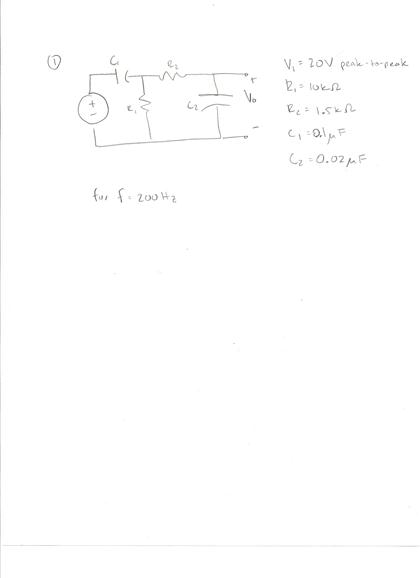 Solved Draw the phasor-domain equivalent circuit, show all | Chegg.com