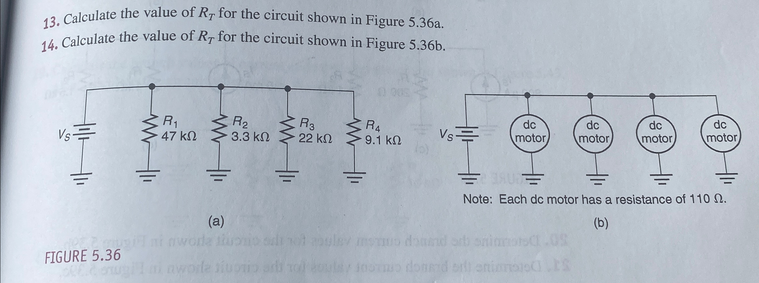 Solved Calculate the value of RT ﻿for the circuit shown in | Chegg.com