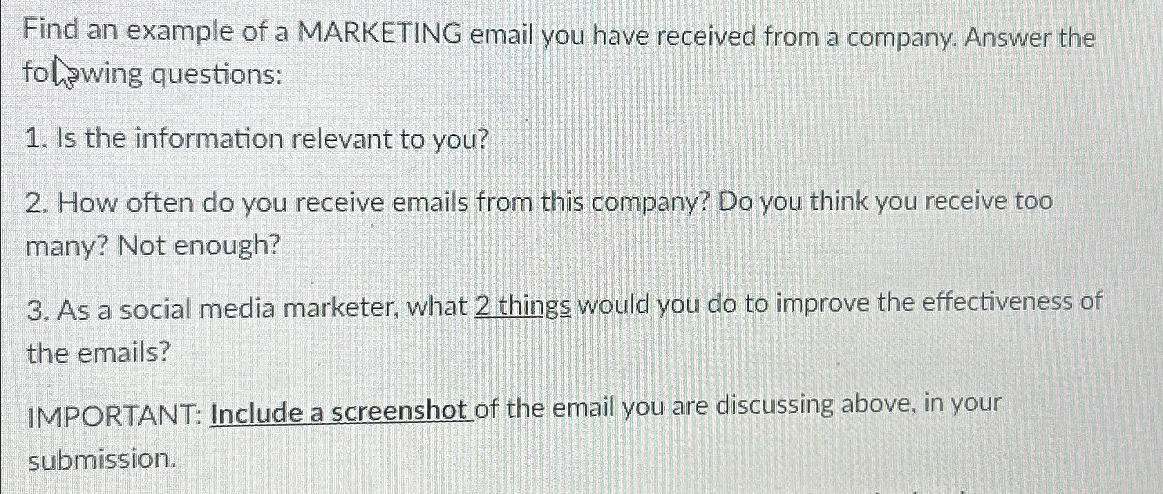 Solved Find an example of a MARKETING email(Zara) ﻿you have | Chegg.com