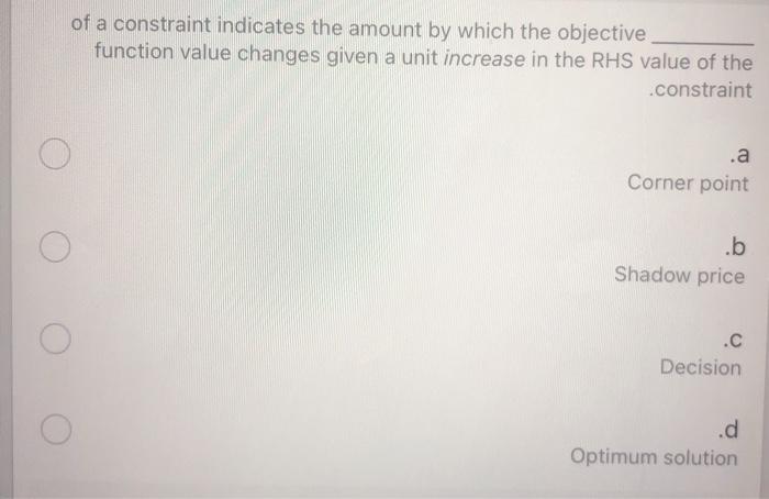 Solved ? Which of the following is not the component of | Chegg.com