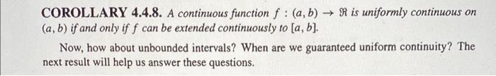 Solved (d) Use Corollary 4.4.8 to prove that f(x)=sinx1 is | Chegg.com