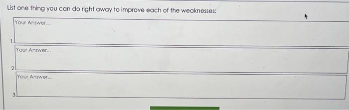 Everyone has weaknesses; sometimes, unfortunately, | Chegg.com