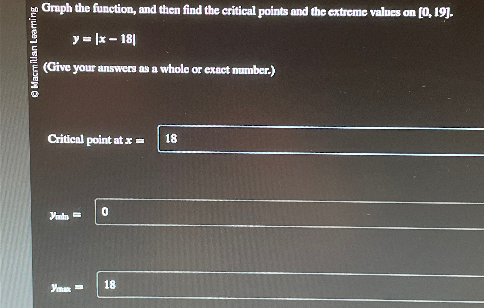 Solved En Graph the function, and then find the critical | Chegg.com