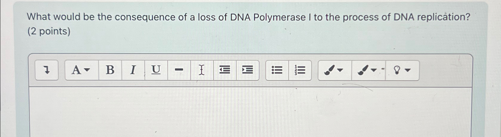 Solved What would be the consequence of a loss of DNA | Chegg.com