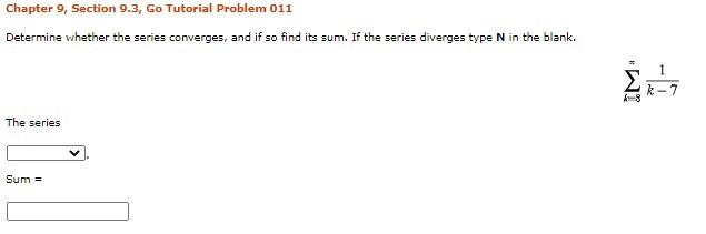 Solved Chapter 9, Section 9.3, Go Tutorial Problem 011 | Chegg.com