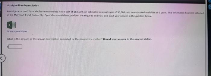 Solved in the Microsoft. Excel Onlene fite, Opert the | Chegg.com