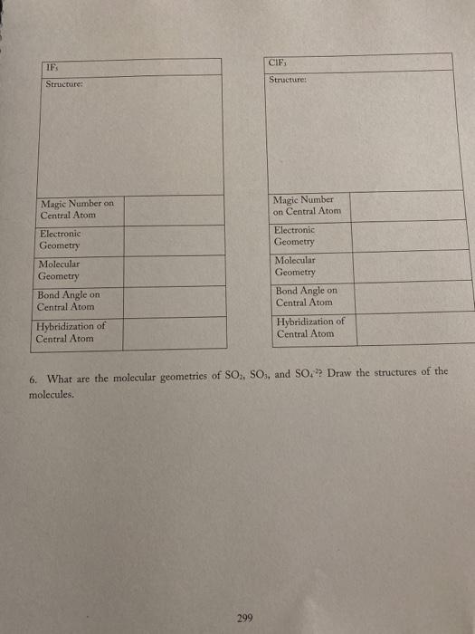 Solved IFS CIF: Structure: Structure: Magic Number on | Chegg.com