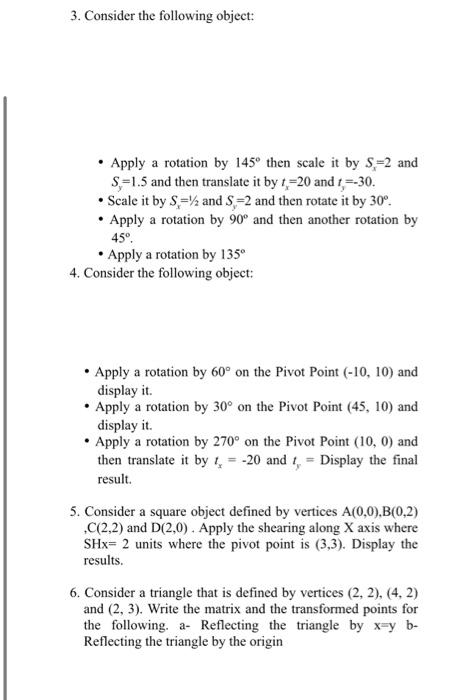 OV 5G 2. The coordinates of four control points | Chegg.com