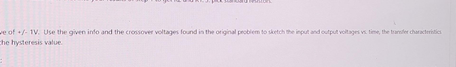 Solved .45 A Schmitt trigger circuit is shown in Figure | Chegg.com