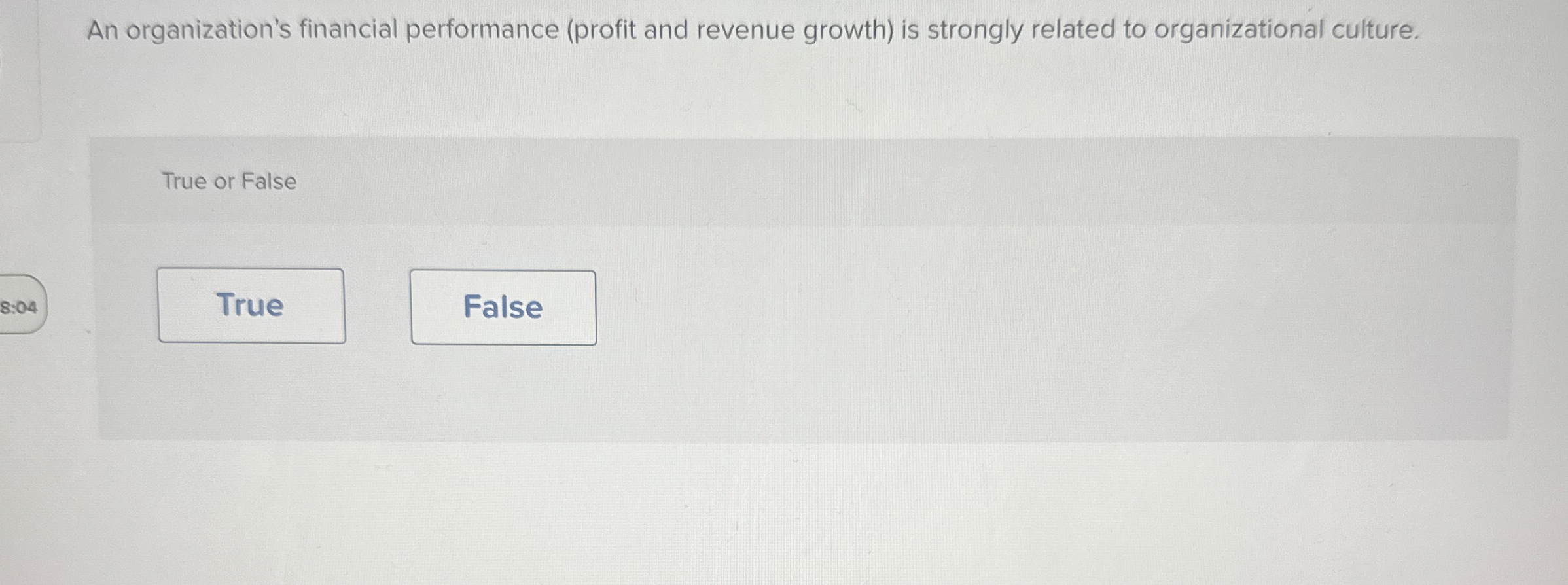 Solved An organization's financial performance (profit and | Chegg.com