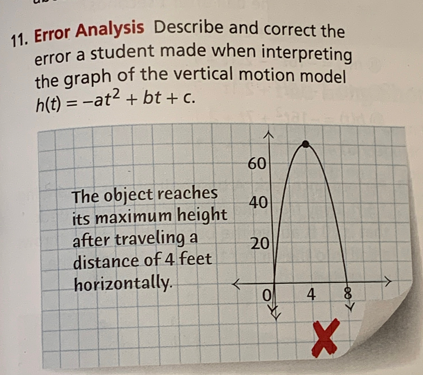 Solved Error Analysis Describe and correct the error a | Chegg.com