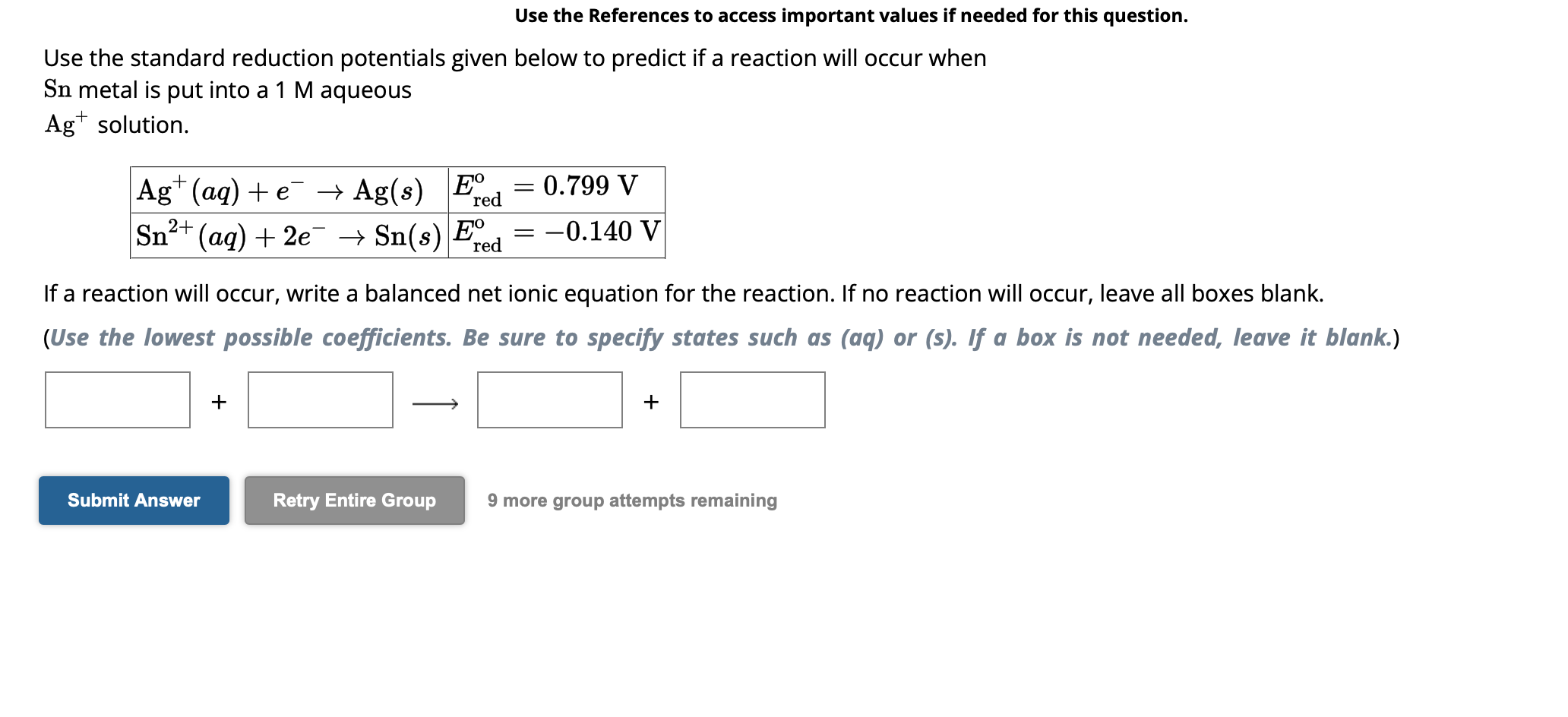 Solved Use the References to access important values if | Chegg.com