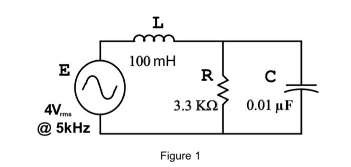 Solved Figure 11. Calculate all values under Prelab in Table | Chegg.com