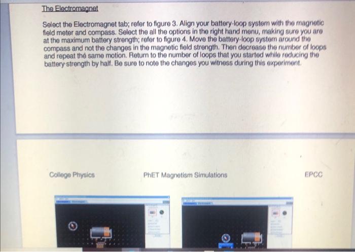 Solved Bar Magnet: Select the Bar Magnet tab; refer to | Chegg.com