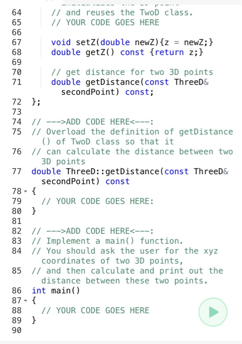 Solved 5. Lab Exercise - C++ Inheritance Question 1 - Access | Chegg.com