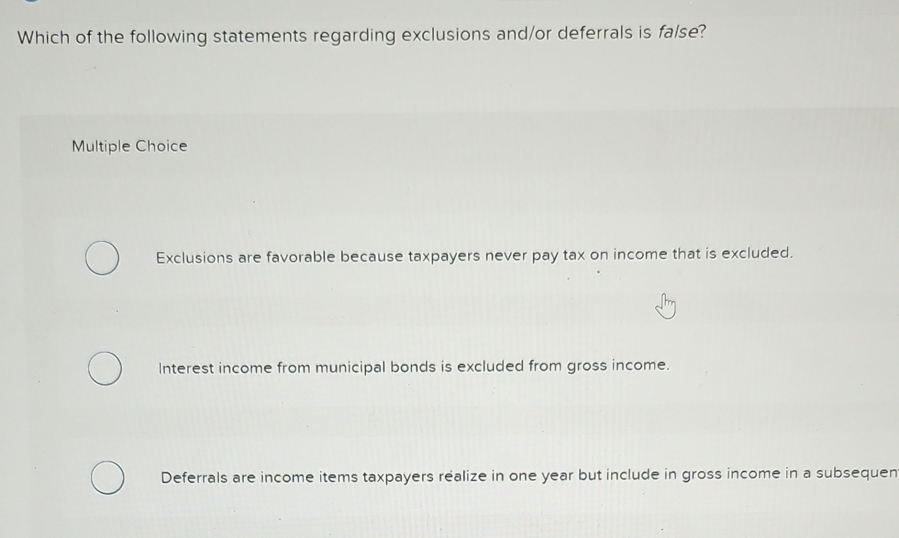 Solved Which of the following statements regarding | Chegg.com