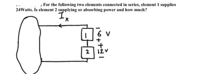 Solved For the following circuit, find V, using Tellegen's | Chegg.com