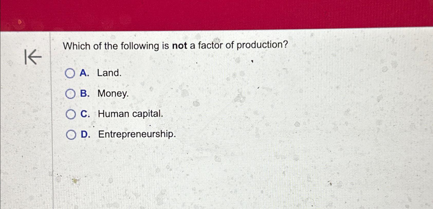 Solved Which of the following is not a factor of | Chegg.com