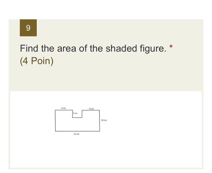 Solved It should find the area of the combined shape. Can | Chegg.com