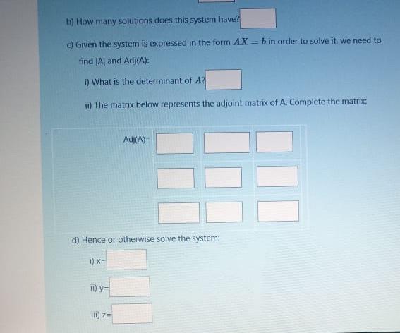 Solved Given the following system | Chegg.com