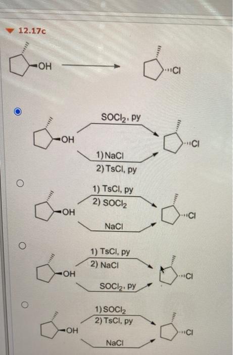 Solved Practice the Skill 12.17 Identify the reagents you | Chegg.com