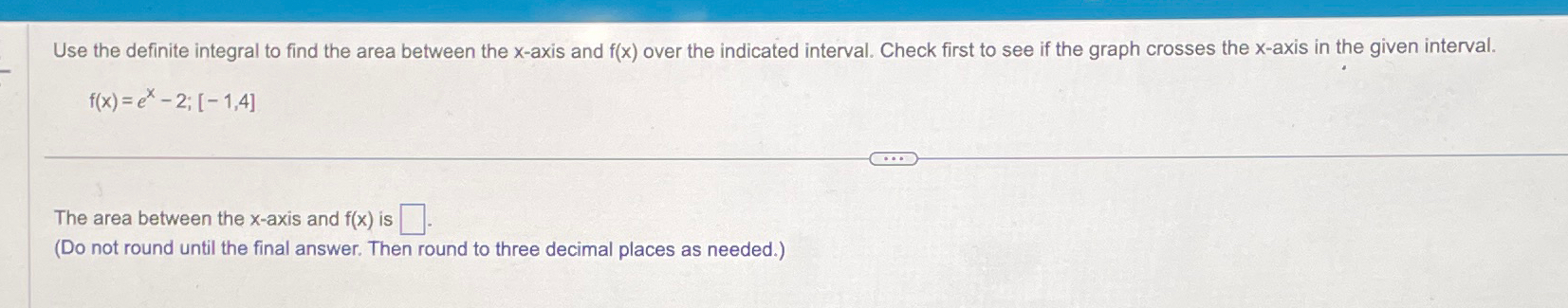 Solved Use the definite integral to find the area between | Chegg.com