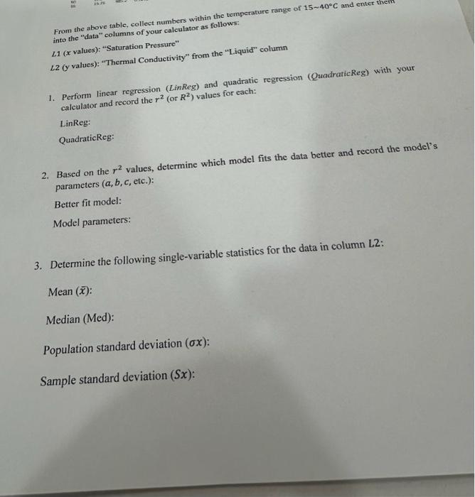 Solved TABLE A−9 Properties of saturated water | Chegg.com