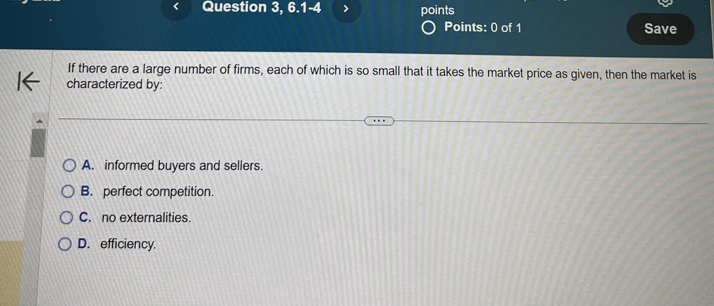 Solved Question 3, 6.1-4pointsPoints: 0 ﻿of 1If there are a | Chegg.com