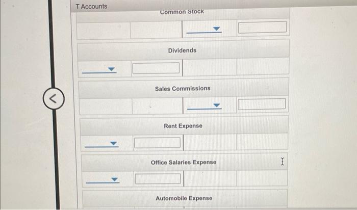 Solved Fill out chart of accounts, general journal, T | Chegg.com