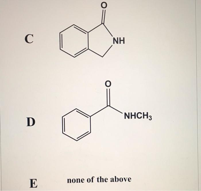 Solved O CH3NH2 + CI NCH3 A O NH2 B CH3CI + O C NH O NHCH3 | Chegg.com