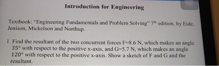 Solved Introduction for Engineering Textbook: "Engineering | Chegg.com