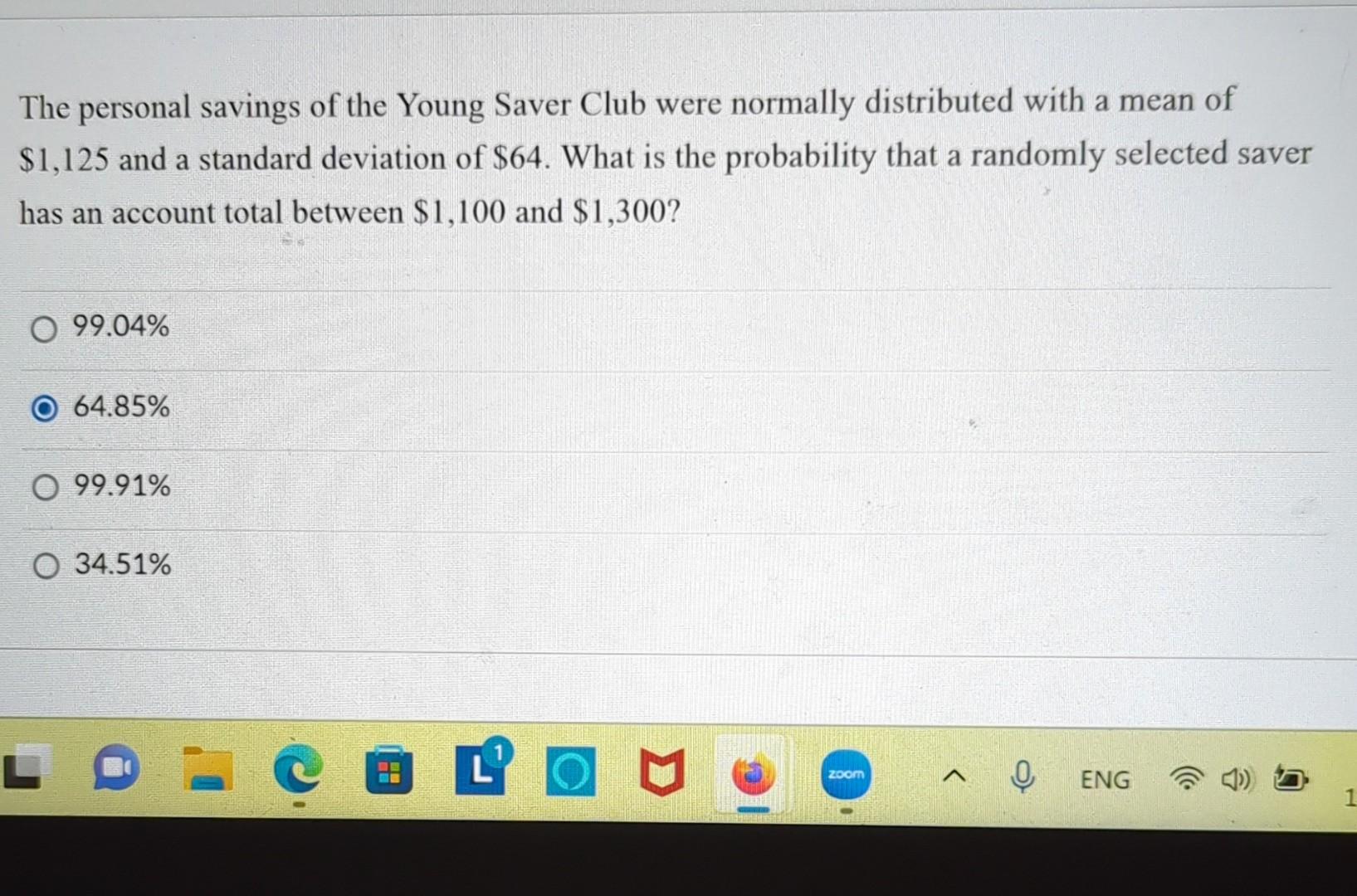 Solved The personal savings of the Young Saver Club were | Chegg.com
