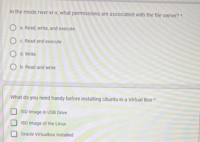 Solved In the mode rwxr-xr-x, what permissions are | Chegg.com Solved In the mode rwxr-xr-x, what permissions are | Chegg.com