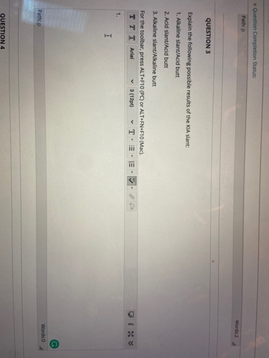 Solved Question Completion Status: Path: P Words: 2 QUESTION | Chegg.com