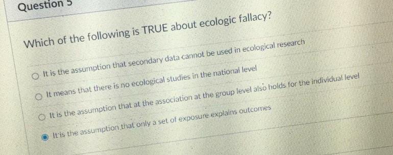 Solved Question 5 Which of the following is TRUE about | Chegg.com