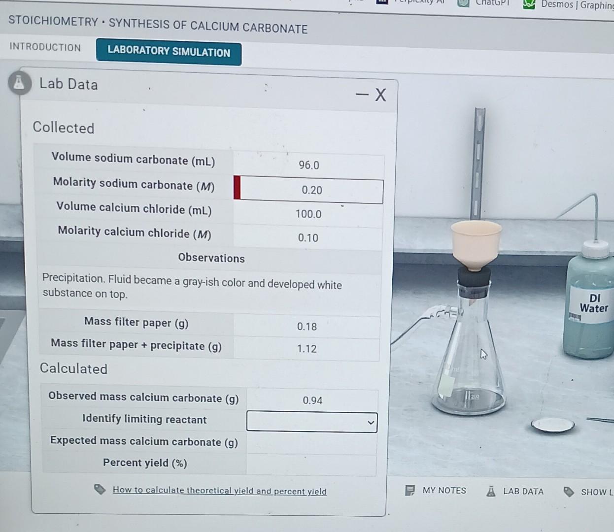 Solved Help me figure out identify limiting reactant, | Chegg.com