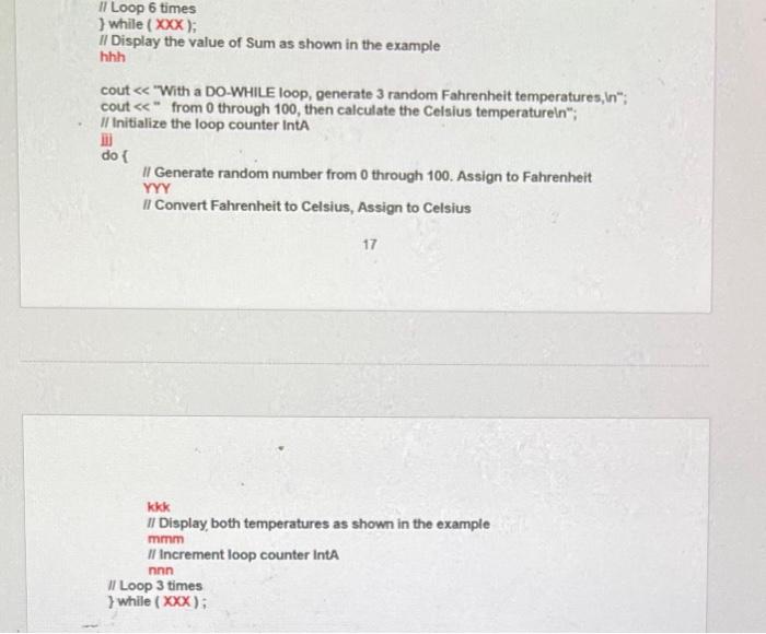 Solved This exercise demonstrates how to use the DO-WHILE | Chegg.com
