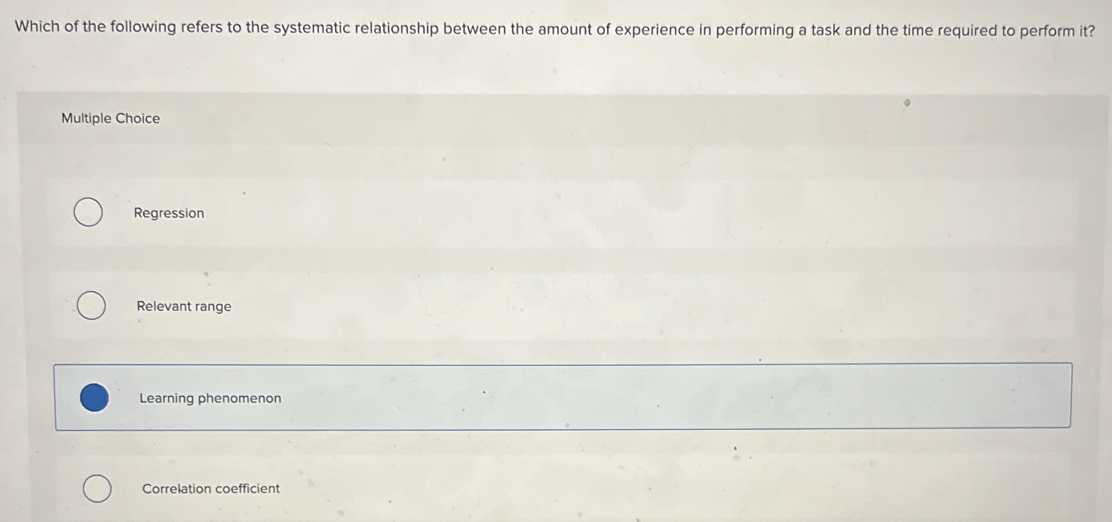 Solved Which of the following refers to the systematic | Chegg.com