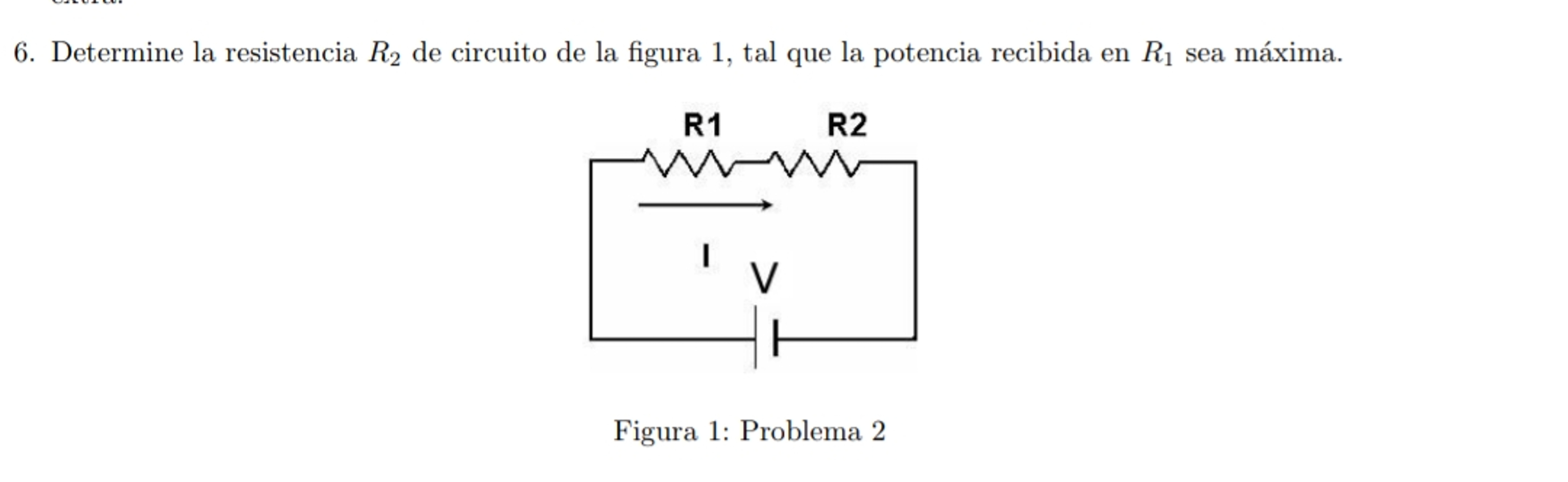 Solved Determine la resistencia R2 ﻿de circuito de la figura | Chegg.com