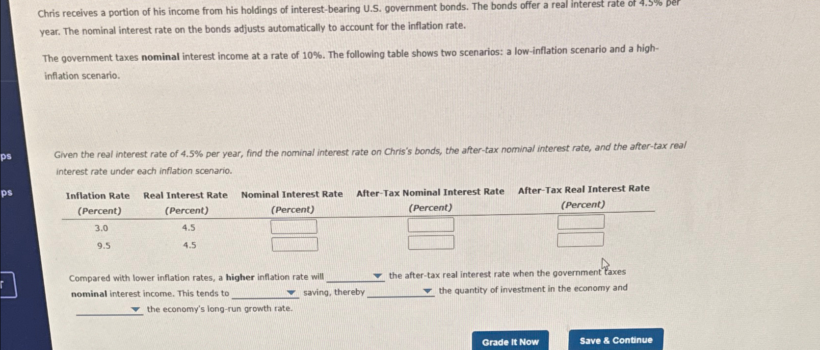 Solved Chris receives a portion of his income from his | Chegg.com