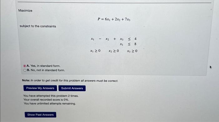 Solved Maximize P=5x1+6x2 subject to the constraints | Chegg.com