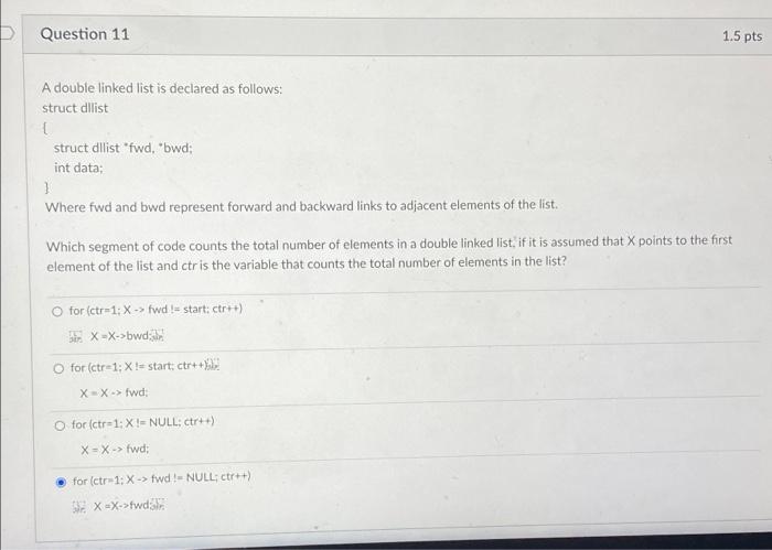 Solved D Question 13 2.5 pts Which segment of code inserts a | Chegg.com