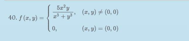 Solved Differentiability In Exercises 39 and 40, use the | Chegg.com