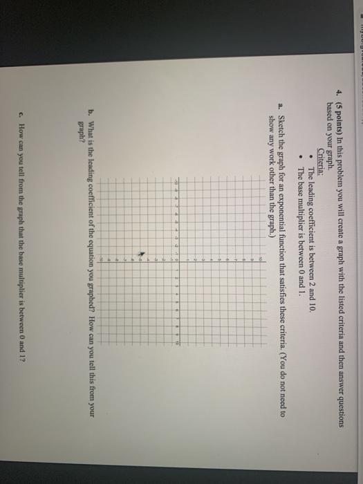Solved 4. (5 points) In this problem you will create a graph | Chegg.com