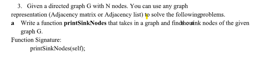 Solved Subject Data Structure Code Must Be In Python With 8270