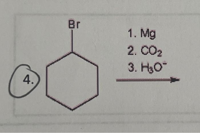 Solved 4. 1. Mg 2. CO2 3. H3O− | Chegg.com