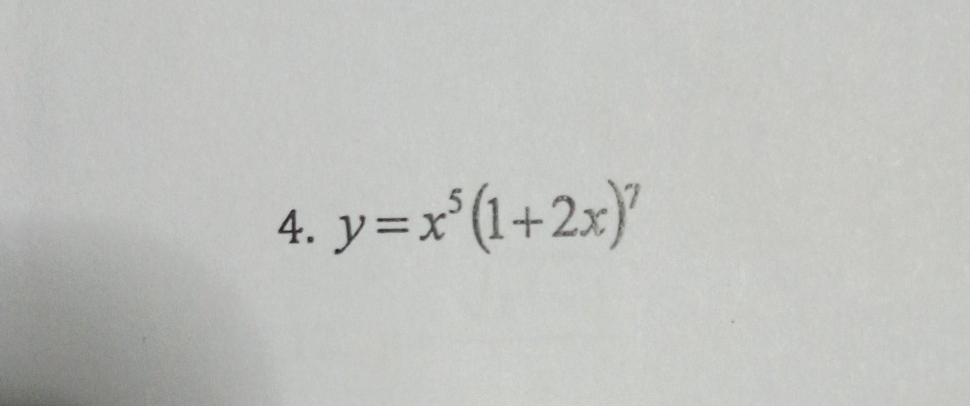 Solved DERIVATIVE OF ALGEBRAIC FUNCTION Find the derivative | Chegg.com
