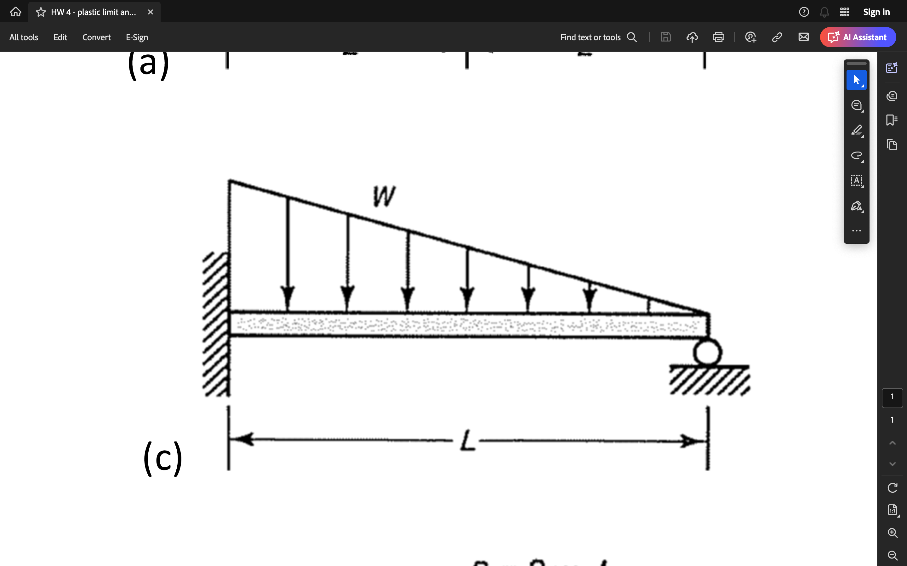 Solved Consider the prismatic loaded beams shown in | Chegg.com