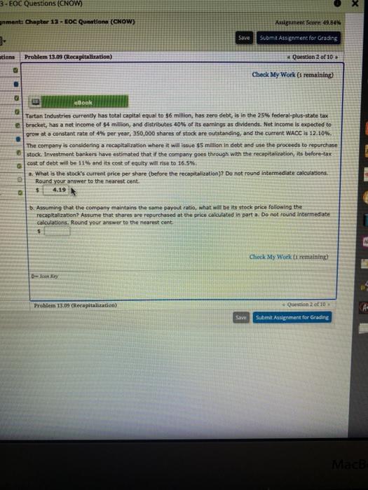 Solved 3 - EOC Questions (CNOW anment: Chapter 13 - EOC | Chegg.com Solved 3 - EOC Questions (CNOW anment: Chapter 13 - EOC | Chegg.com