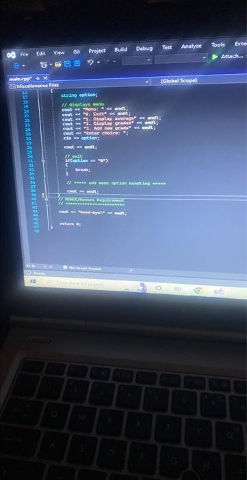 Solved C++ please !clear instructions are in picture along | Chegg.com